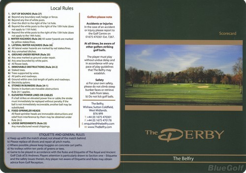 The Belfry - The Derby Course - Course Profile | Course Database