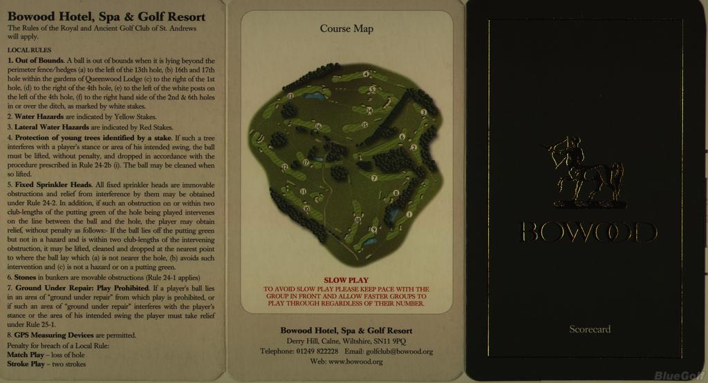 Bowood Golf & CC - Course Profile | Course Database