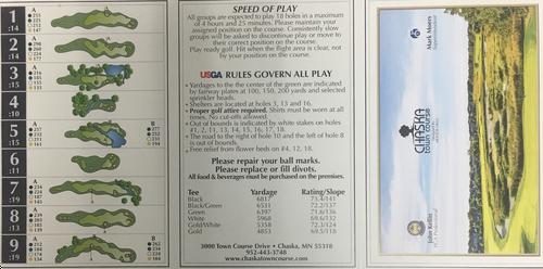 Chaska Town Course - Course Profile | Course Database