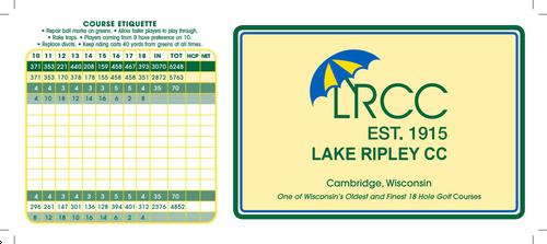 Lake Ripley Country Club - Course Profile | Course Database