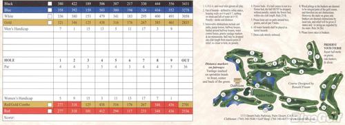 Desert Falls Country Club - Course Profile | Course Database