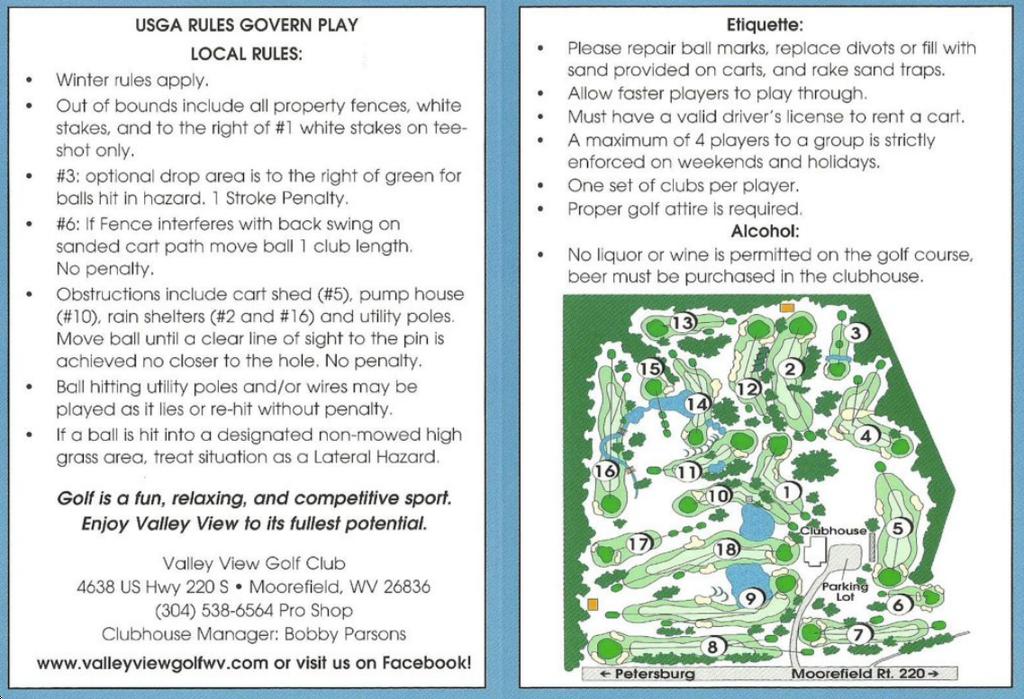 Valley View Golf Club - Course Profile | Course Database