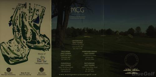 Laytonsville Golf Club - Actual Scorecard | Course Database