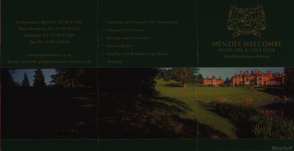 The Welcombe Hotel & Golf Club - Course Profile | Course Database