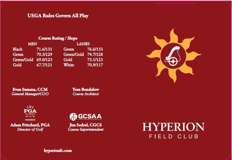 Hyperion Field Club - Course Profile | Course Database