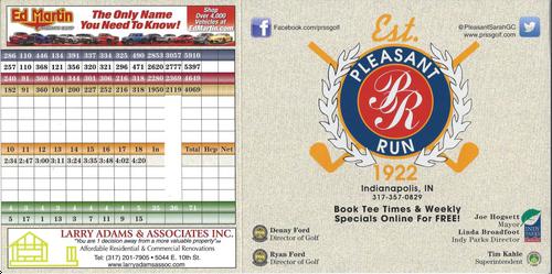 Pleasant Run Golf Course - Course Profile | Course Database