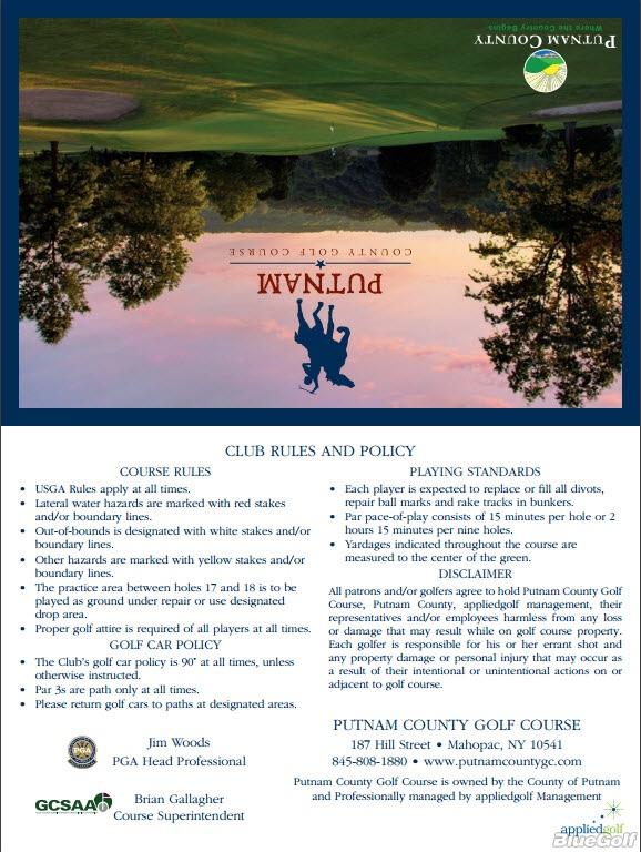 Putnam National Golf Club - Course Profile | Course Database