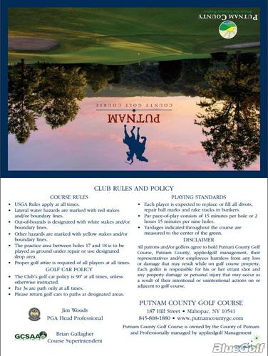 Putnam National Golf Club - Course Profile | Course Database