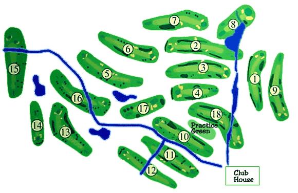 Buffalo Grove Golf Club - Layout Map | Course Database