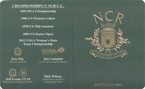 NCR Country Club- South Course - Course Profile | Course Database