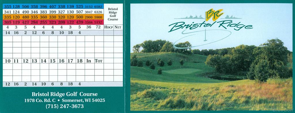 Bristol Ridge Golf Course - Course Profile | Course Database