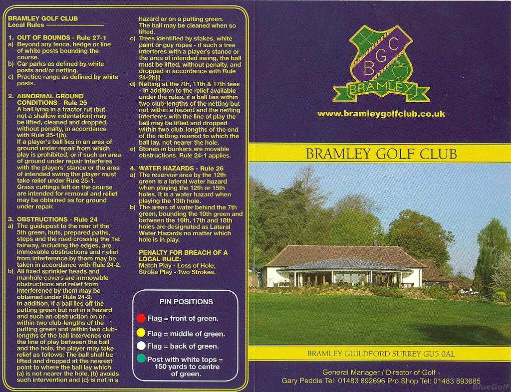Bramley Golf Club - Course Profile | Course Database