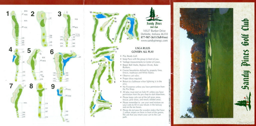 Sandy Pines Golf Club - Course Profile | Course Database