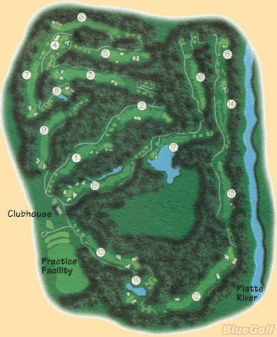 Quarry Oaks Golf Club - Layout Map | Course Database