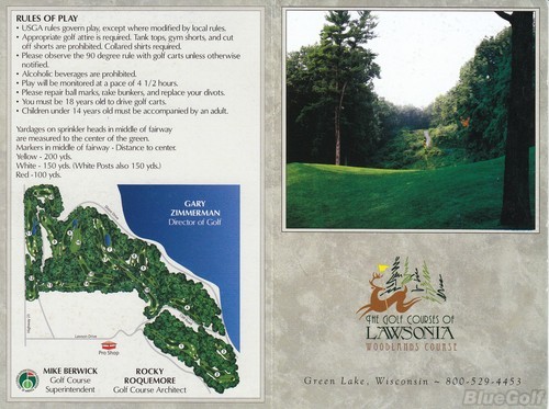 Golf Courses of Lawsonia- Woodlands Course - Course Profile | Course ...
