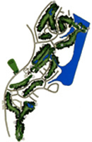 Walden on Lake Conroe Golf Club - Layout Map | Course Database