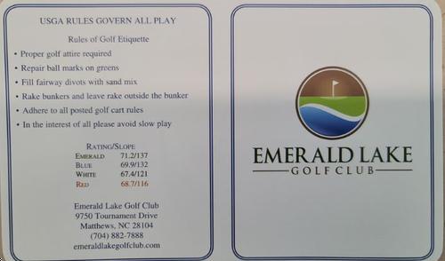 Emerald Lake Golf Club - Course Profile | Course Database