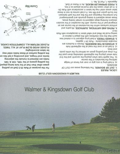 Walmer & Kingsdown Golf Club - Course Profile | Course Database