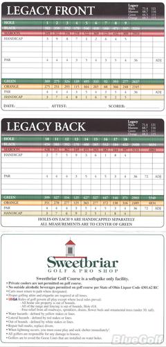 Sweetbriar Golf Course - Legacy Course - Course Profile | Course Database