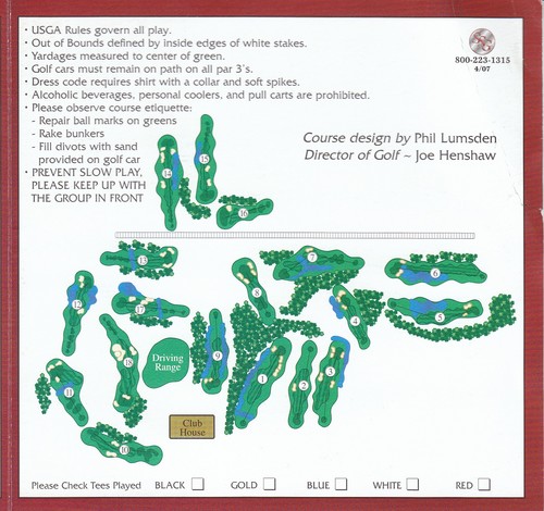Split Rail Links & Golf Club - Course Profile | Course Database