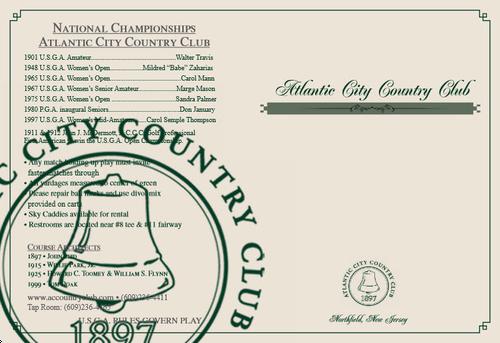 Atlantic City Country Club - Course Profile | Course Database