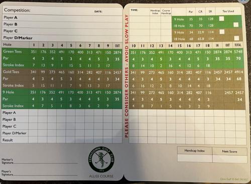 Ferndown GC-Alliss Course - Course Profile | Course Database