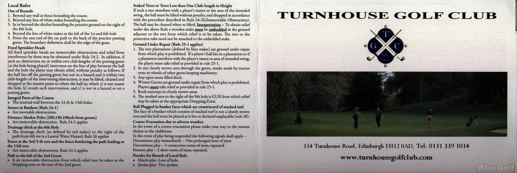 Turnhouse Golf Club - Course Profile | Course Database