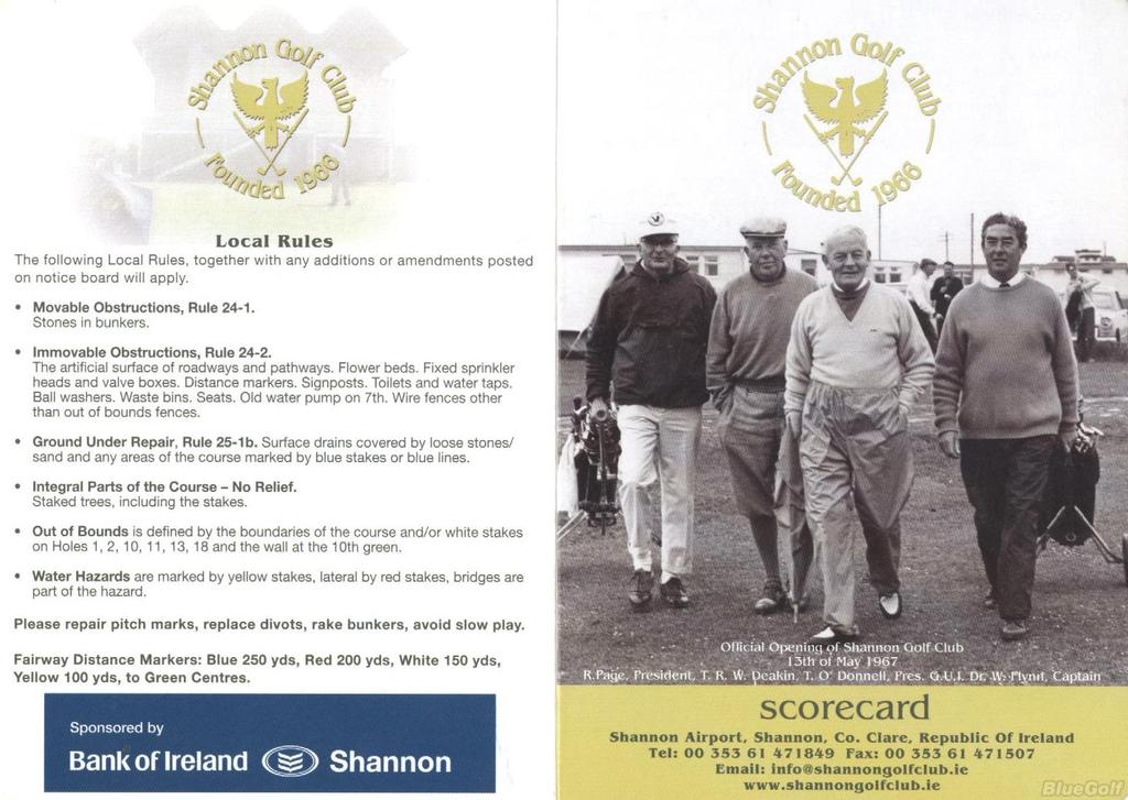 Shannon Golf Club - Course Profile | Course Database