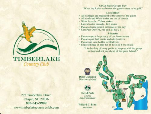 Timberlake Country Club - Course Profile | Course Database