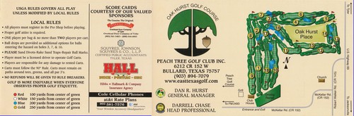 Oak Hurst Golf Course - Course Profile | Course Database