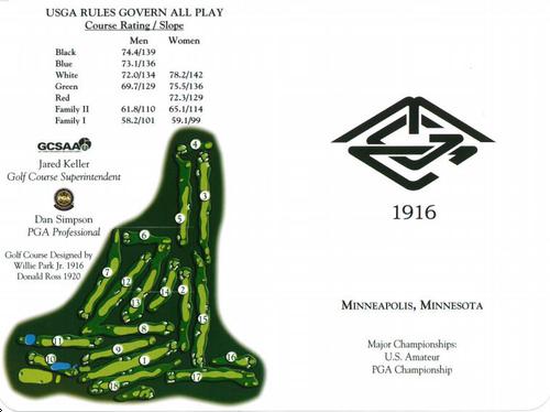 Minneapolis Golf Club - Course Profile | Course Database