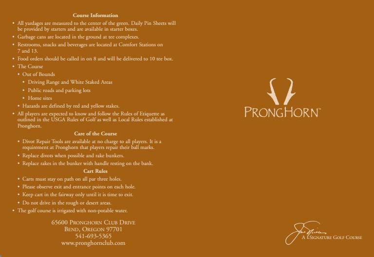 The Club at Pronghorn - Nicklaus - Course Profile | Course Database
