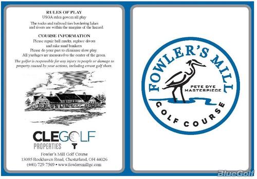 Fowler's Mill Golf Course - Lake / Maple - Course Profile | Course Database