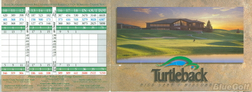 Turtleback - Course Profile | Course Database