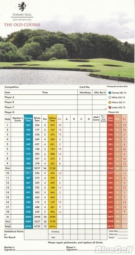 Formby Hall Golf Club - Old Course - Course Profile | Course Database