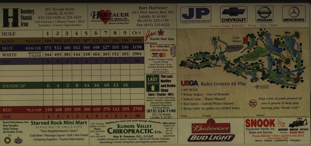 Senica's Oak Ridge Golf CLub - Course Profile | Course Database