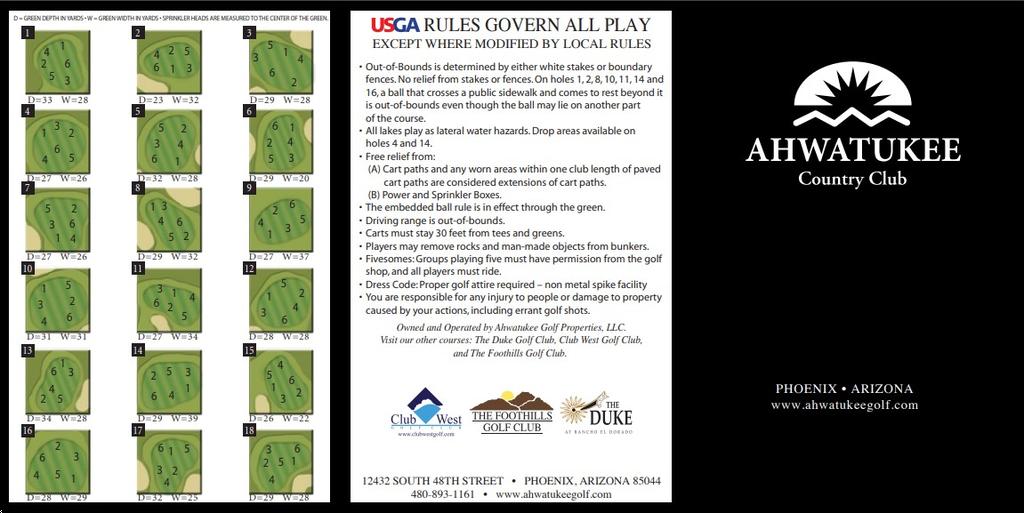Ahwatukee Country Club - Course Profile | Course Database