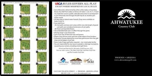 Ahwatukee Country Club - Course Profile | Course Database