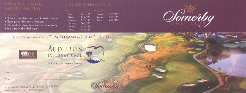 Somerby Golf Club - Course Profile | Course Database