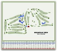Mountain View Golf Course - Layout Map | Course Database