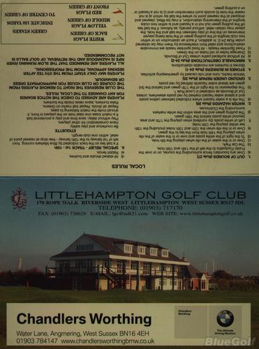 Littlehampton Golf Club - Course Profile | Course Database