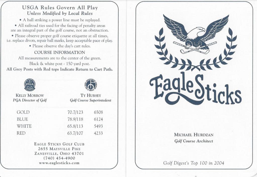 Eagle Sticks Golf Club - Course Profile | Course Database