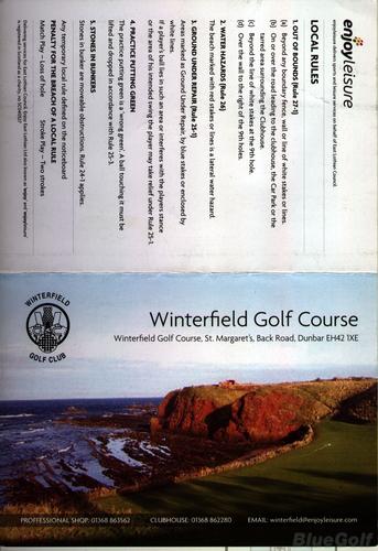 Winterfield Golf Course - Course Profile | Course Database