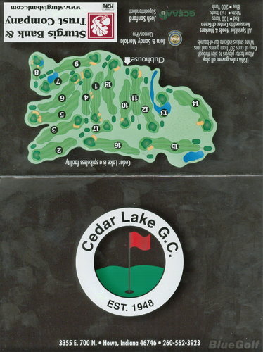 Cedar Lake Golf Course - Course Profile | Course Database