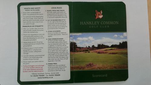 Hankley Common Golf Club - Course Profile | Course Database