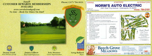 Sarah Shank Golf Course - Course Profile | Course Database