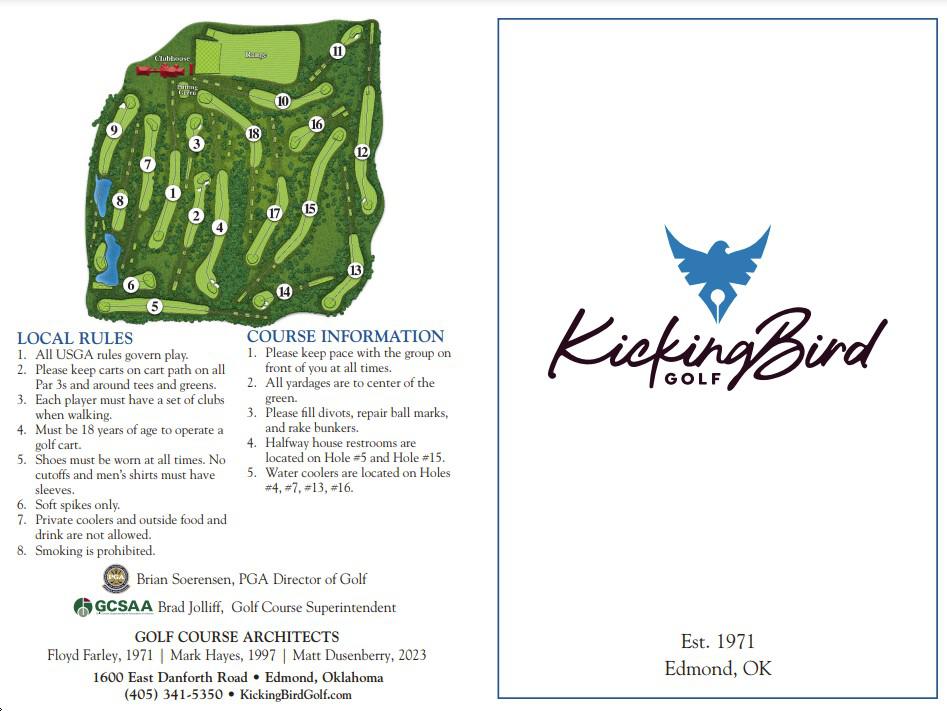 Kickingbird Golf Course - Course Profile | Course Database