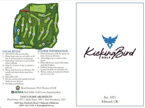 Kickingbird Golf Course - Course Profile | Course Database