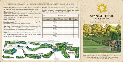 Spanish Trail Country Club - Sunrise/Canyon - Course Profile | Course ...