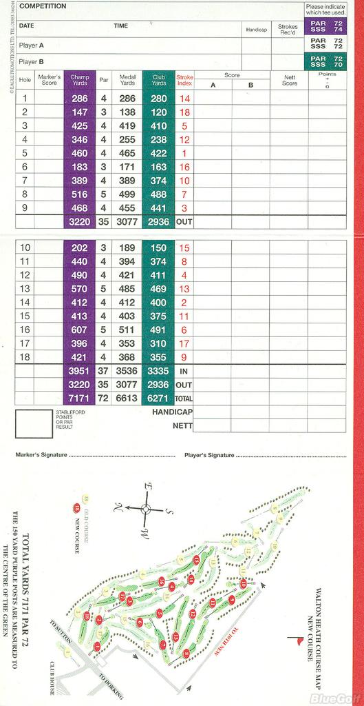 Walton Heath Golf Club - New Course - Course Profile | Course Database